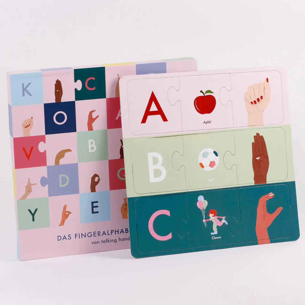 talking hands Fingeralphabet-Puzzle – talking hands flipbooks